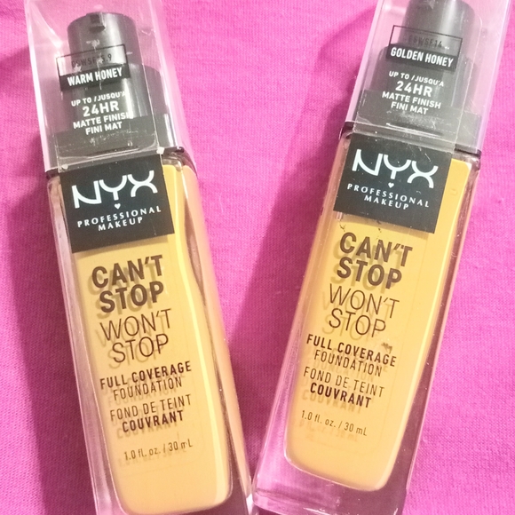 NYX | Makeup | Nyx Cant Stop Wont Stop Foundation Warm Honey Golden ...